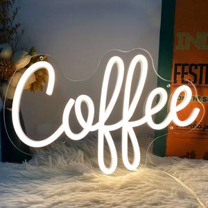 Custom Cafe Neon Sign,coffee Shop LED Sign,personalized Neon Sign ...
