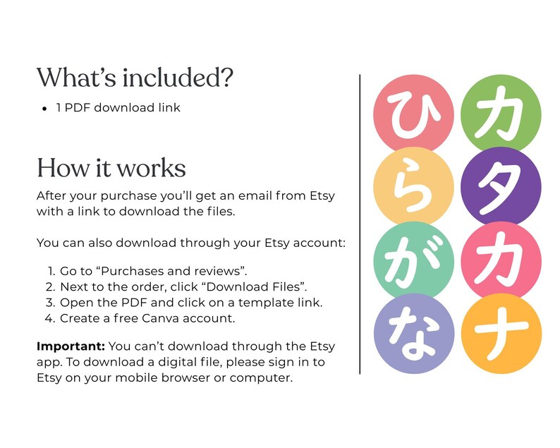 Hiragana Printable Flashcard With Stroke Order - Etsy