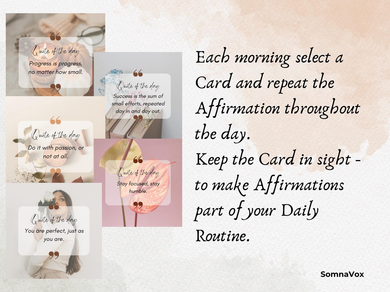 Self Love Affirmation Cards: Printable Quotes for Confidence | Digital ...