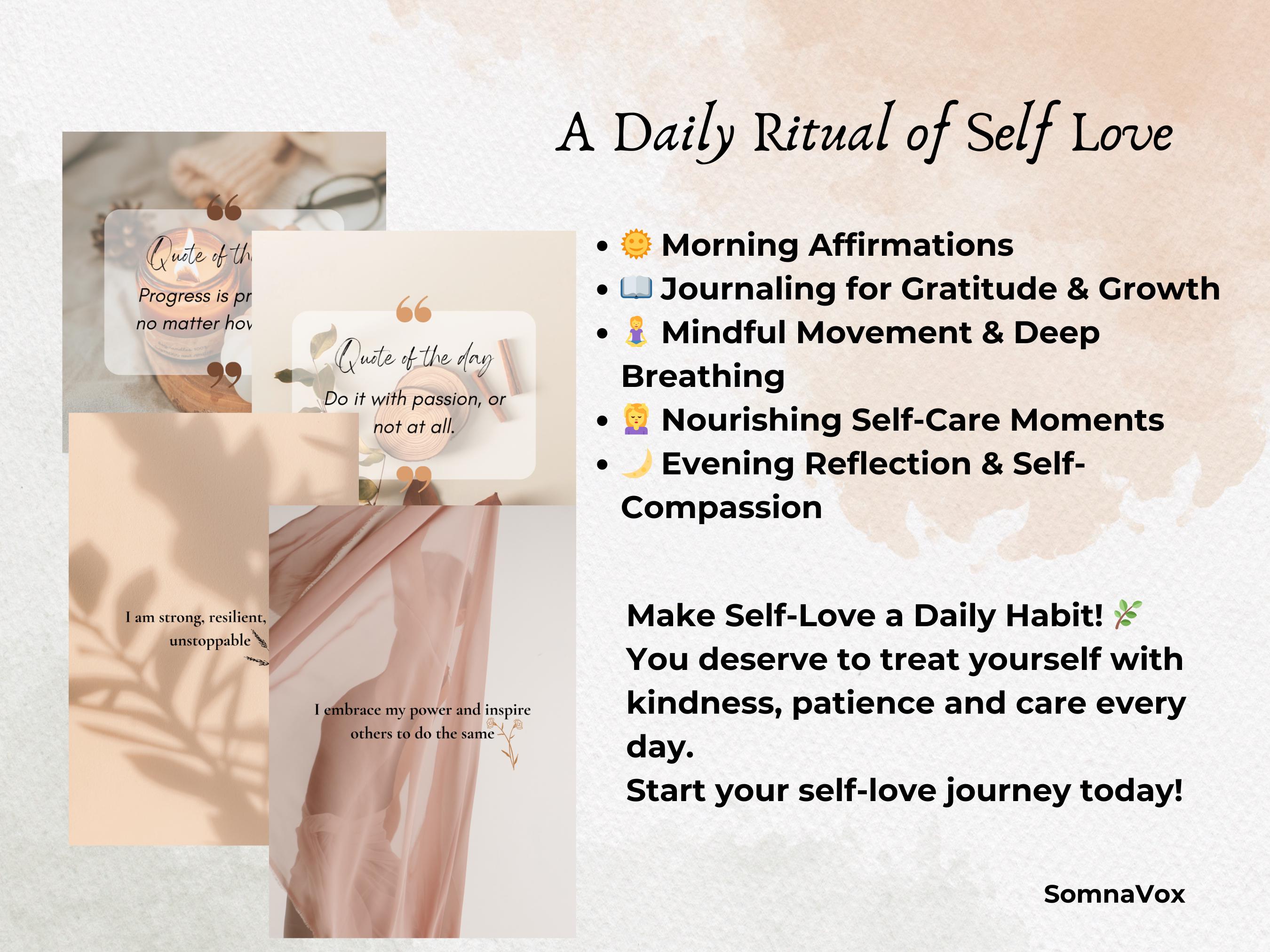 Self Love Affirmation Cards: Printable Quotes for Confidence | Digital ...