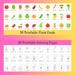 30 Printable Coloring Pages and 30 Printable Flashcards for Kids ...
