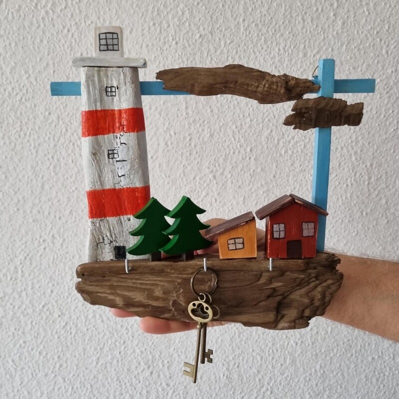 Driftwood Lighthouse - Etsy