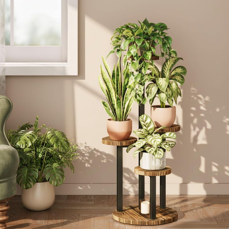 Wood Plant Window Stand - Etsy UK