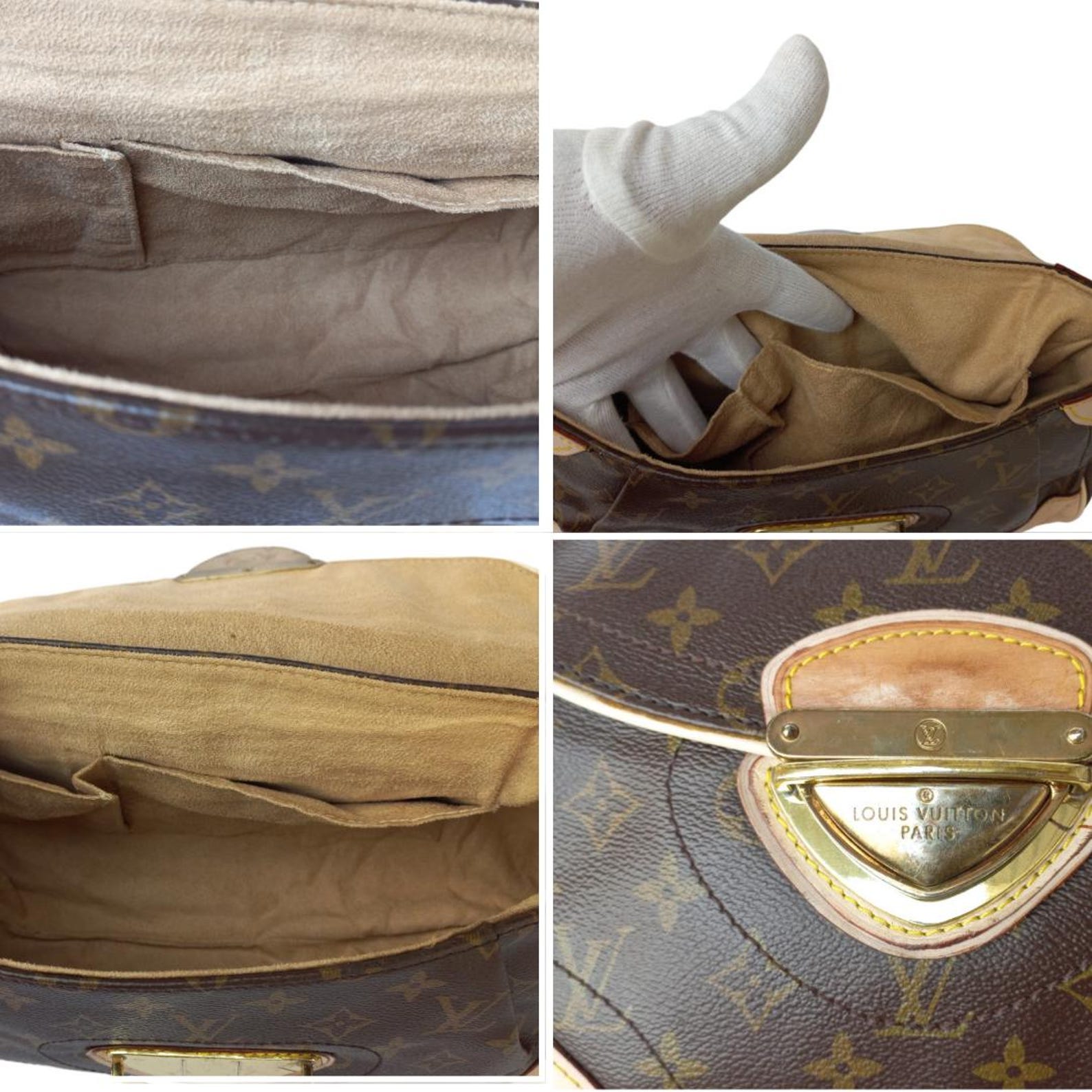 Louis Vuitton Galliera PM Monogram Shoulder Bag Preowned Authentic LV ...