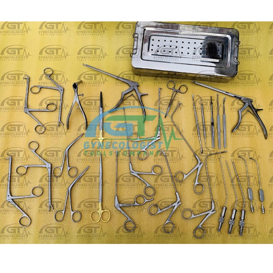 Fess Instruments Set Endoscopic Sinus Surgery ENT Instrument Set A+ ...