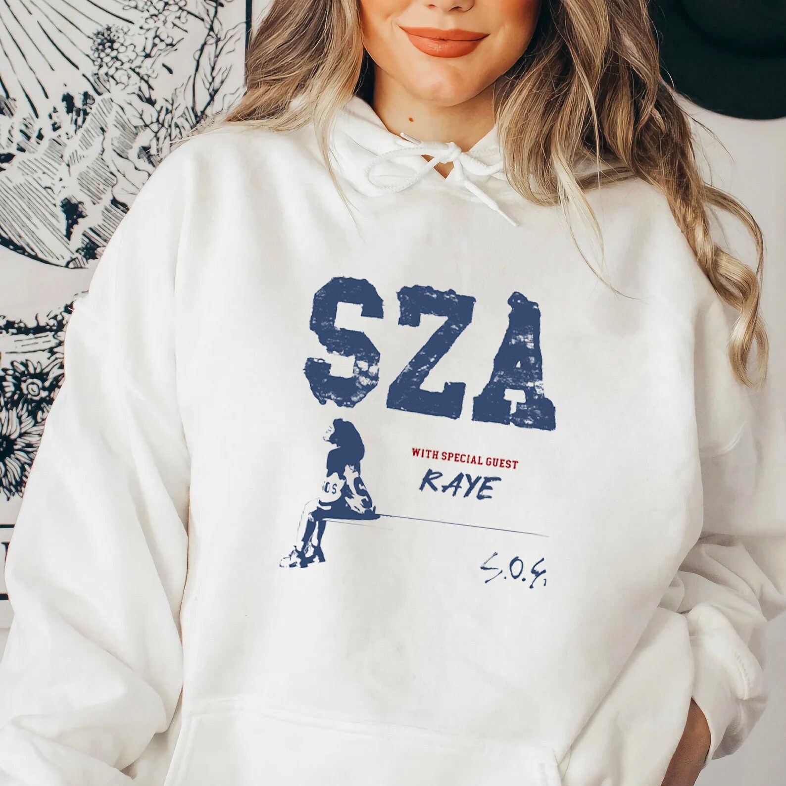 SZA SOS Tour T-shirt, SZA Tour Europe And Us Round 2 Sweatshirt sold by ...