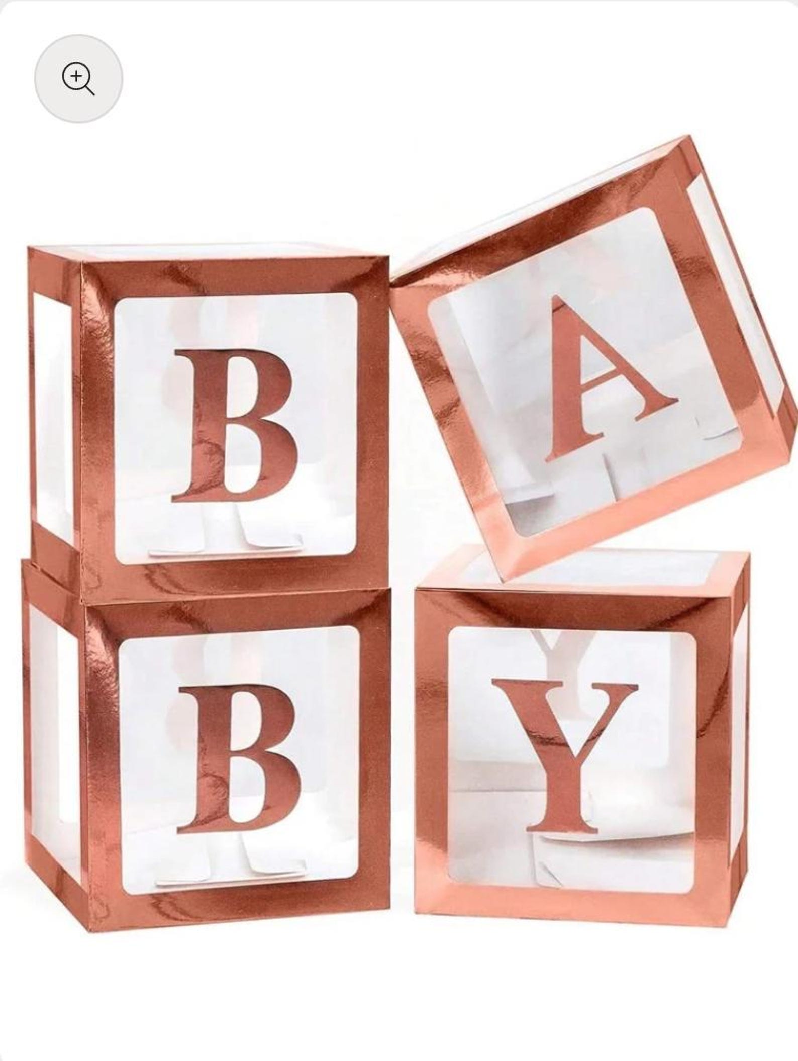 Set of Baby Balloon Boxes 5 Colours - Etsy