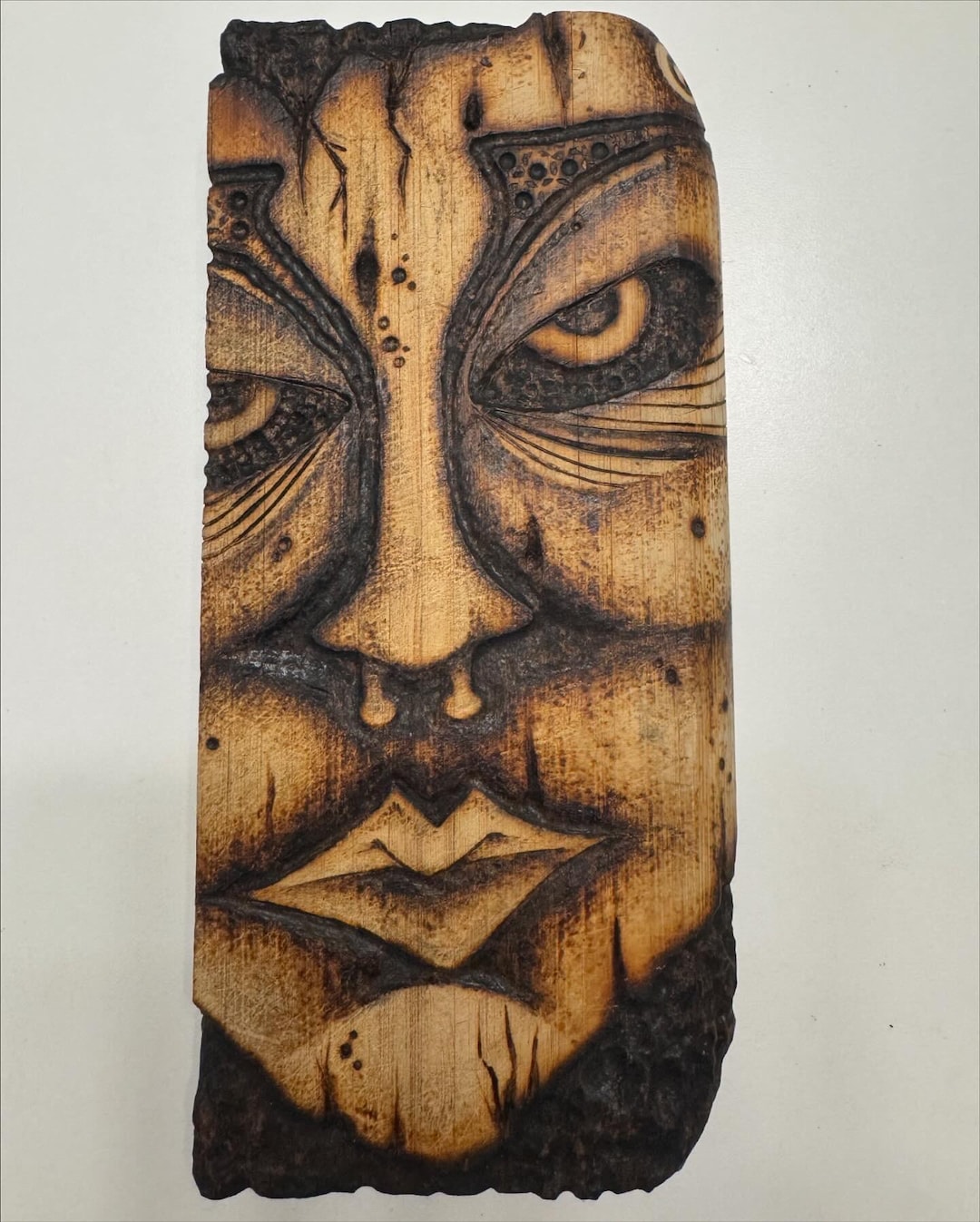 Wood Burning Mask - Etsy