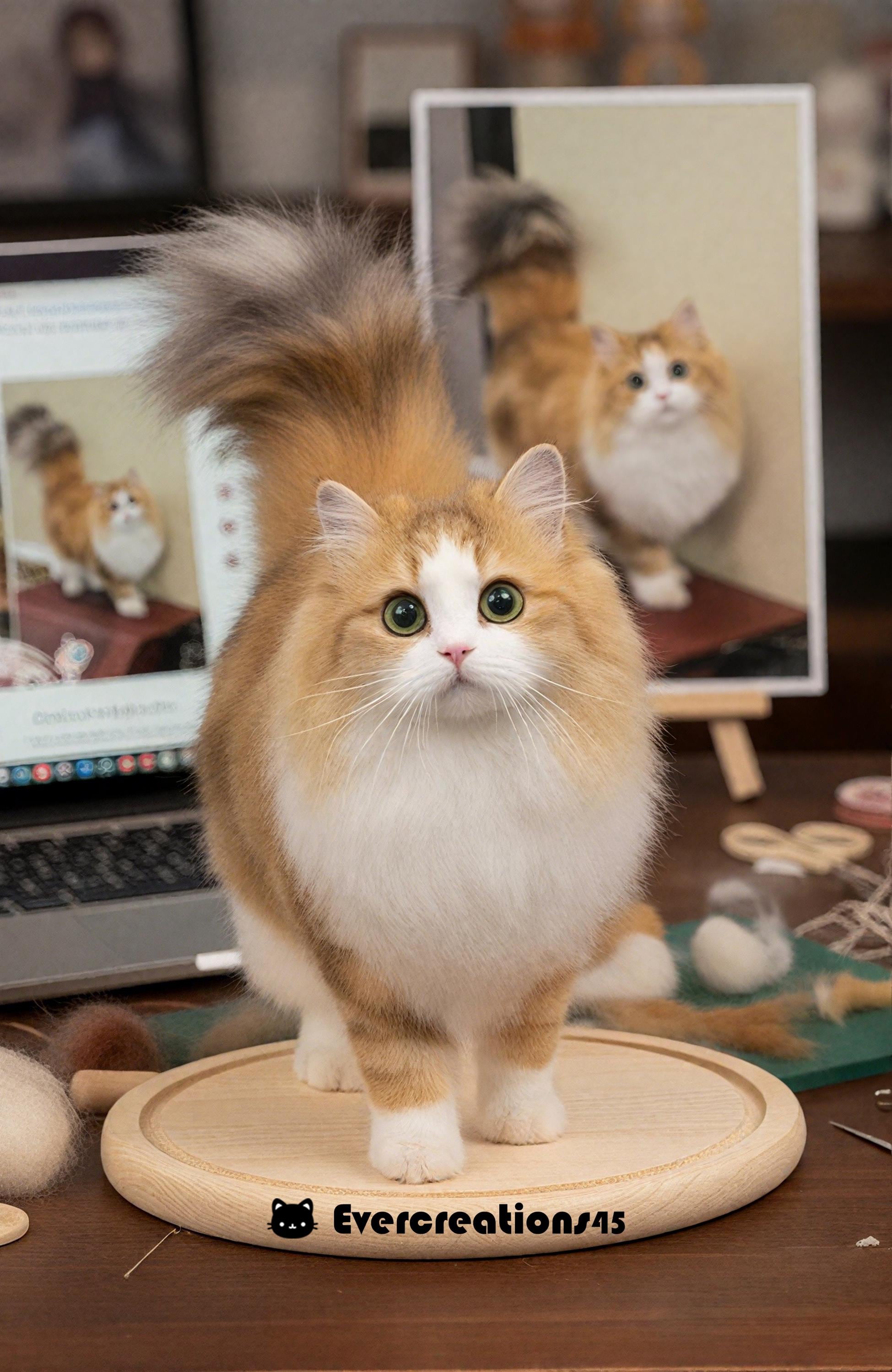 Custom Needle Felted Pet Sculpture | Dog & Cat Portrait | Handmade ...