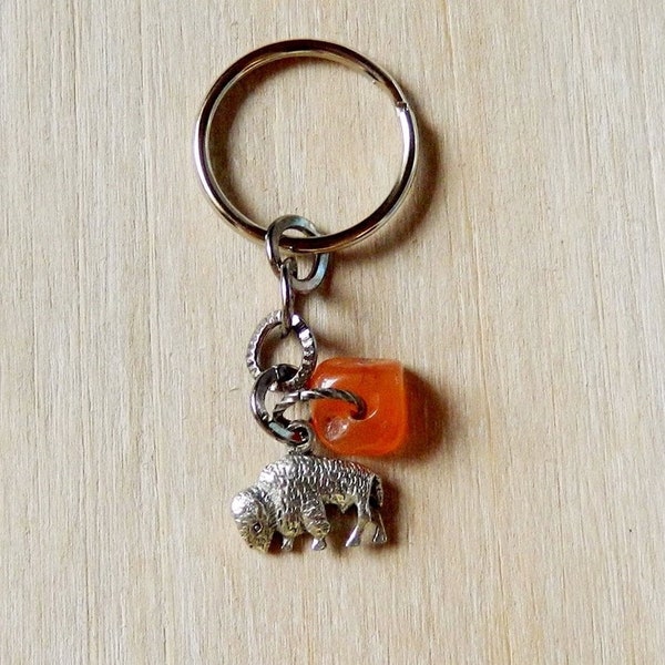 Bison Charm - Etsy