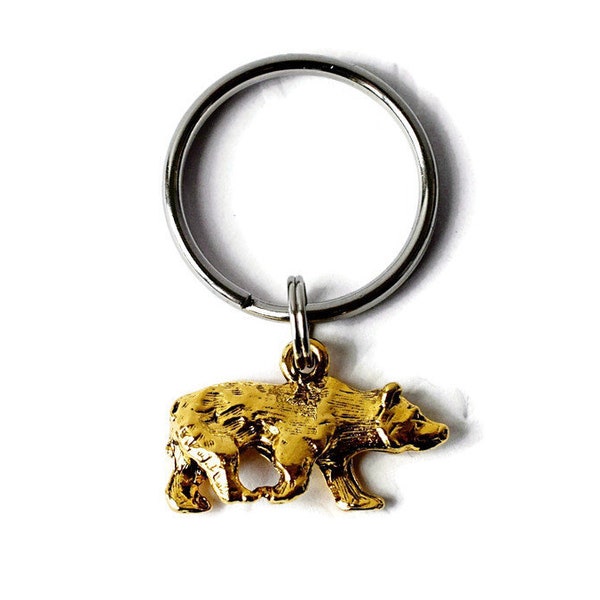 Bear Keychain - Etsy
