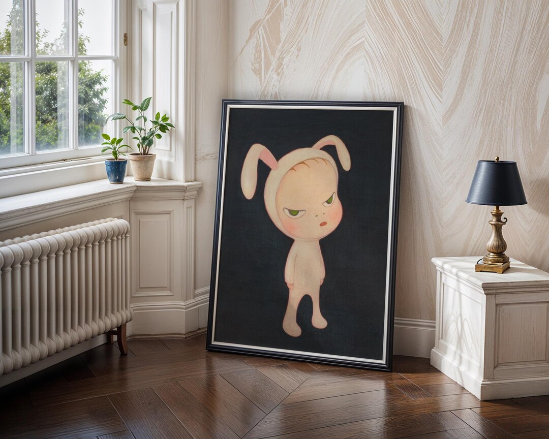 Yoshitomo Nara Poster Harmless Kitty Yoshitomo Yoshimoto Nara Print Phone Case Cosmic Girl ...