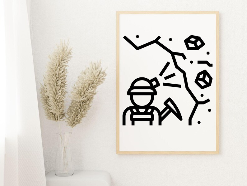 Mining Bundle Svg, Miner Digital Files, Mining Tools Vector, Pickaxe ...