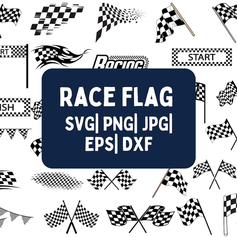 Start and Finish Svg - Etsy