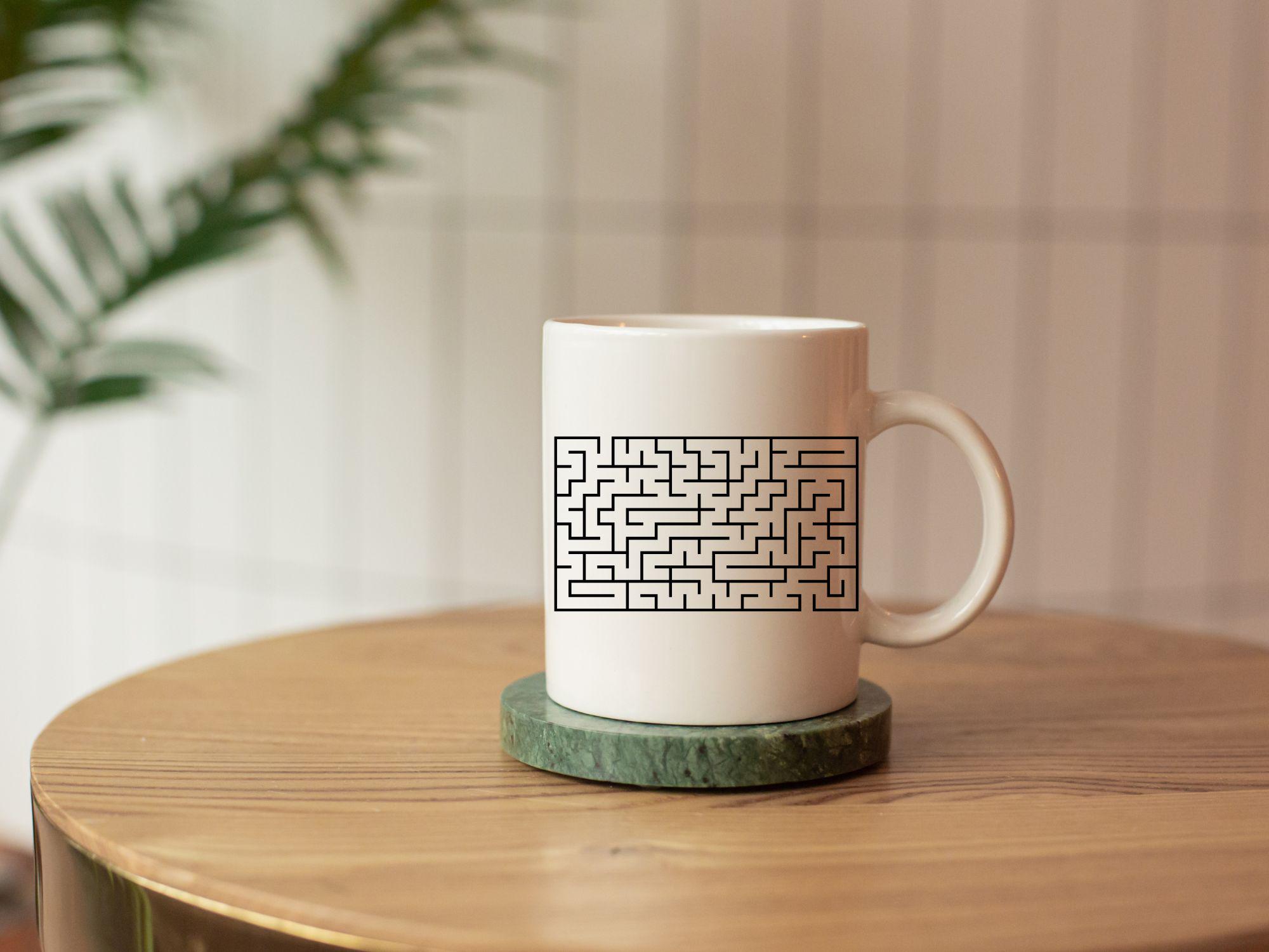 Labyrinth SVG Bundle,maze Svg Files for Cricut,labyrinth Monogram ...