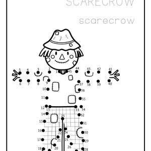 Preschool Tracing Practice, Farm Dot-to-dot Tracing Worksheets ...