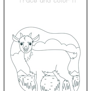 Preschool Tracing Practice, Farm Dot-to-dot Tracing Worksheets ...