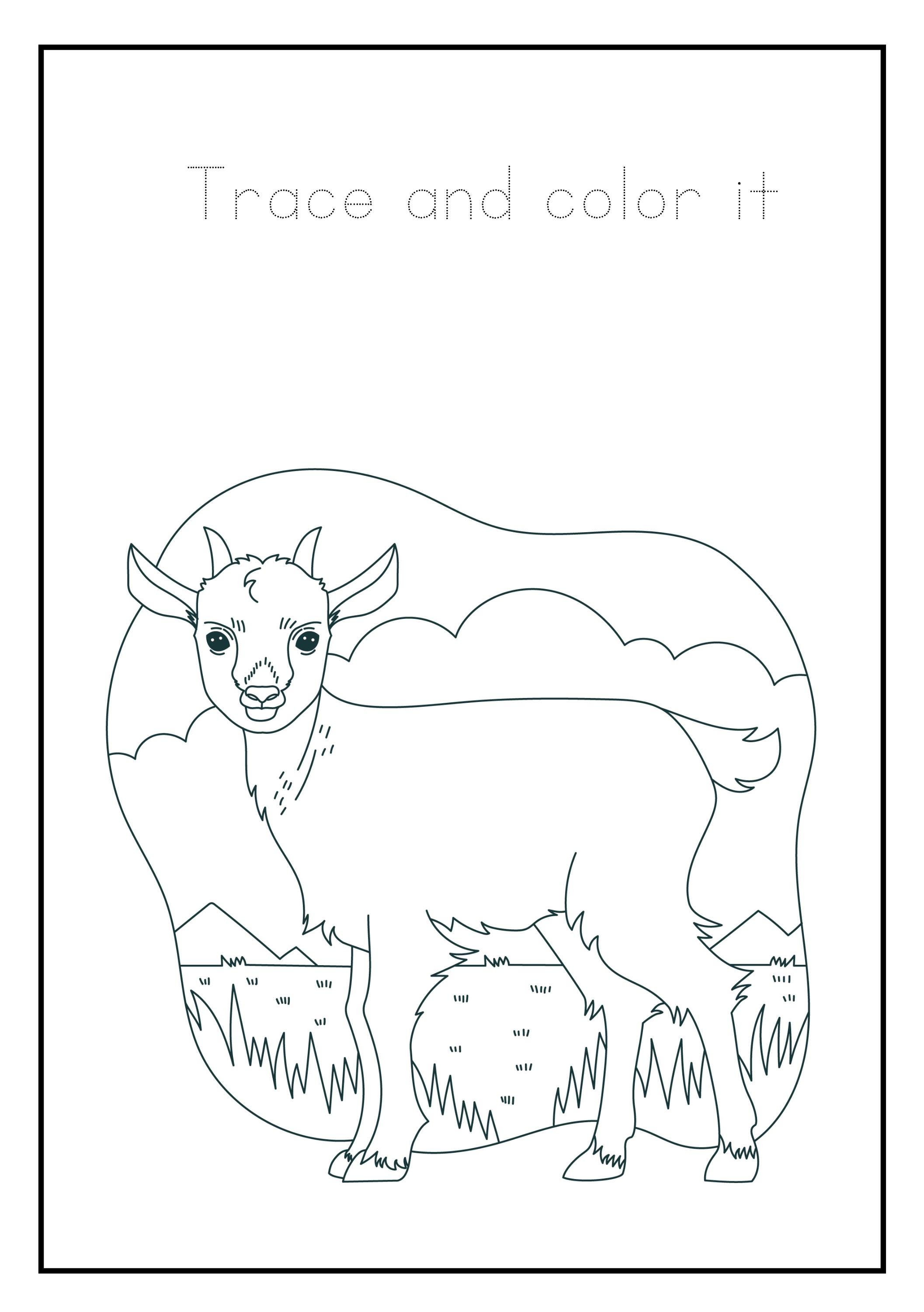 Preschool Tracing Practice, Farm Dot-to-dot Tracing Worksheets ...