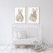 Cottontail Bunny Rabbit Watercolor Painting Large Poster Print - Front ...