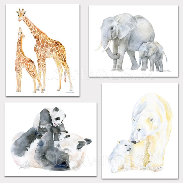 Baby Animal Painting - Etsy