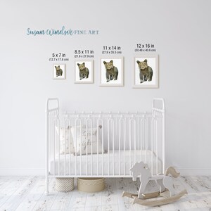 Alphabet Animals Watercolor Poster - 8 X 10 - Nursery Art - ABC Wall ...