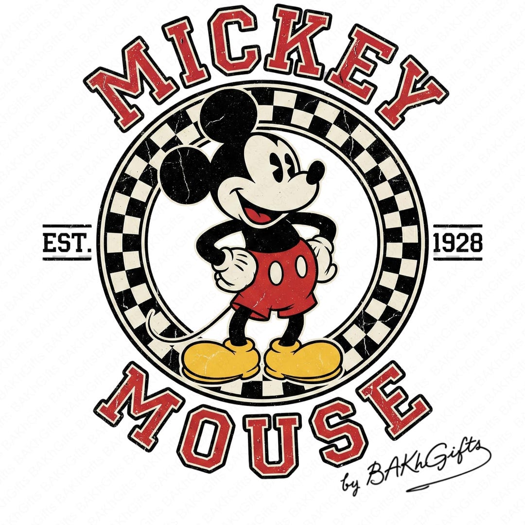 Retro Mickey PNG, Mickey Svg, Family Vacation Png, Family Trip Png ...