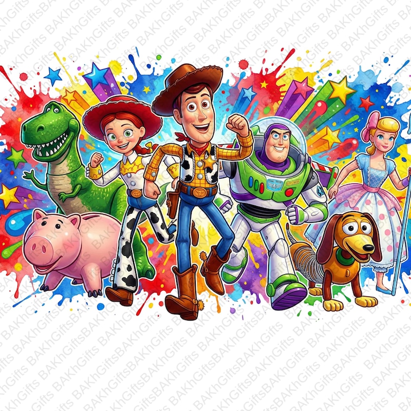 Toy Story Tag Printables - Etsy