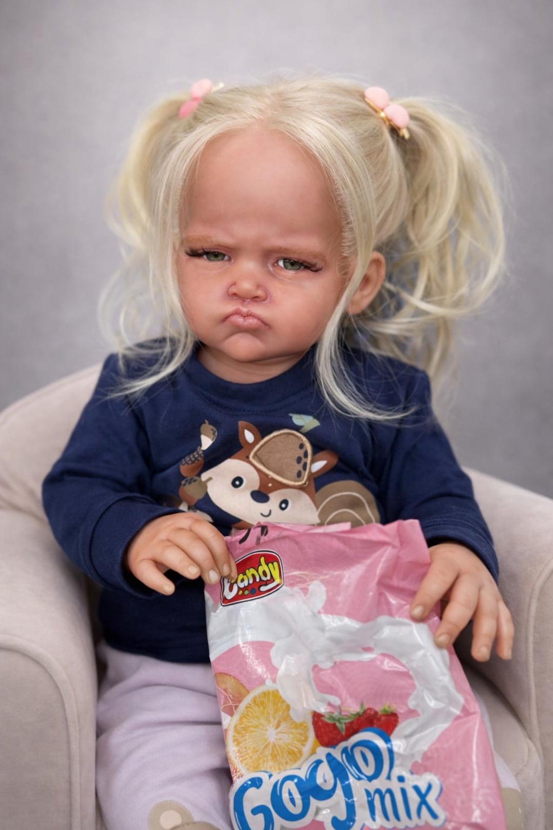 Reborn Toddler Doll “grumpy Grace” by Ping Lau – SOLD OUT Kit – OOAK ...