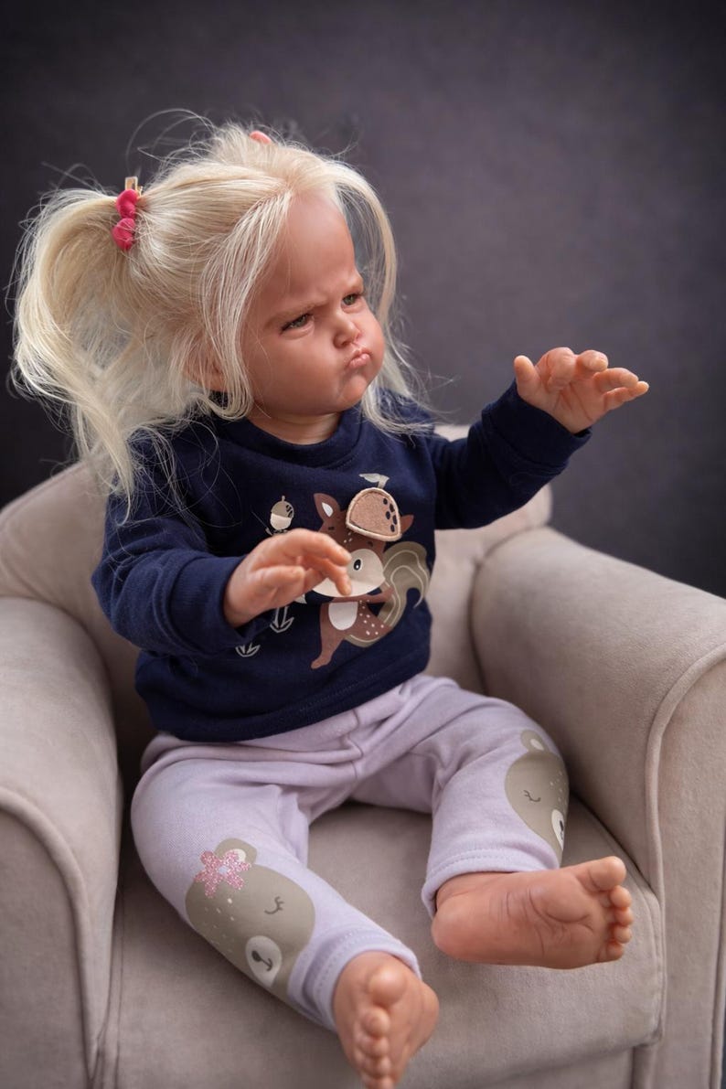 Reborn Toddler Doll “grumpy Grace” by Ping Lau – SOLD OUT Kit – OOAK ...
