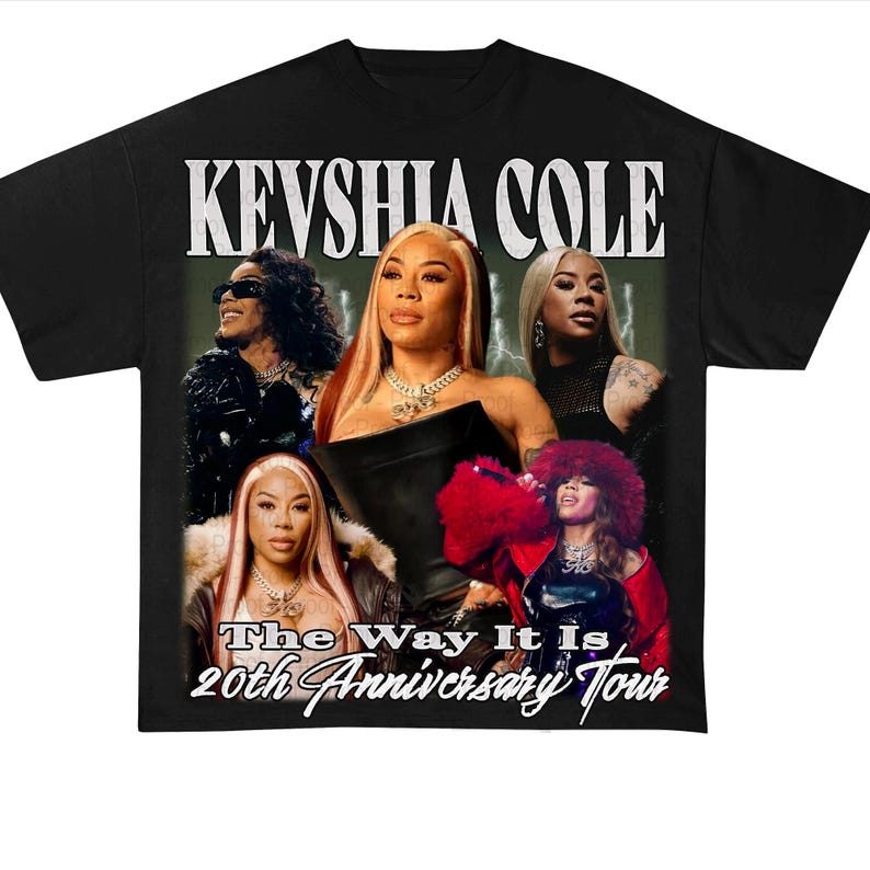Keyshia Cole the Way It is 20th Anniversary Tour Tshirt PNG Design ...