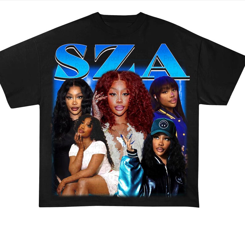 SZA Tshirt PNG Design, Bootleg Tee, Instant Download and Ready to Print - Etsy
