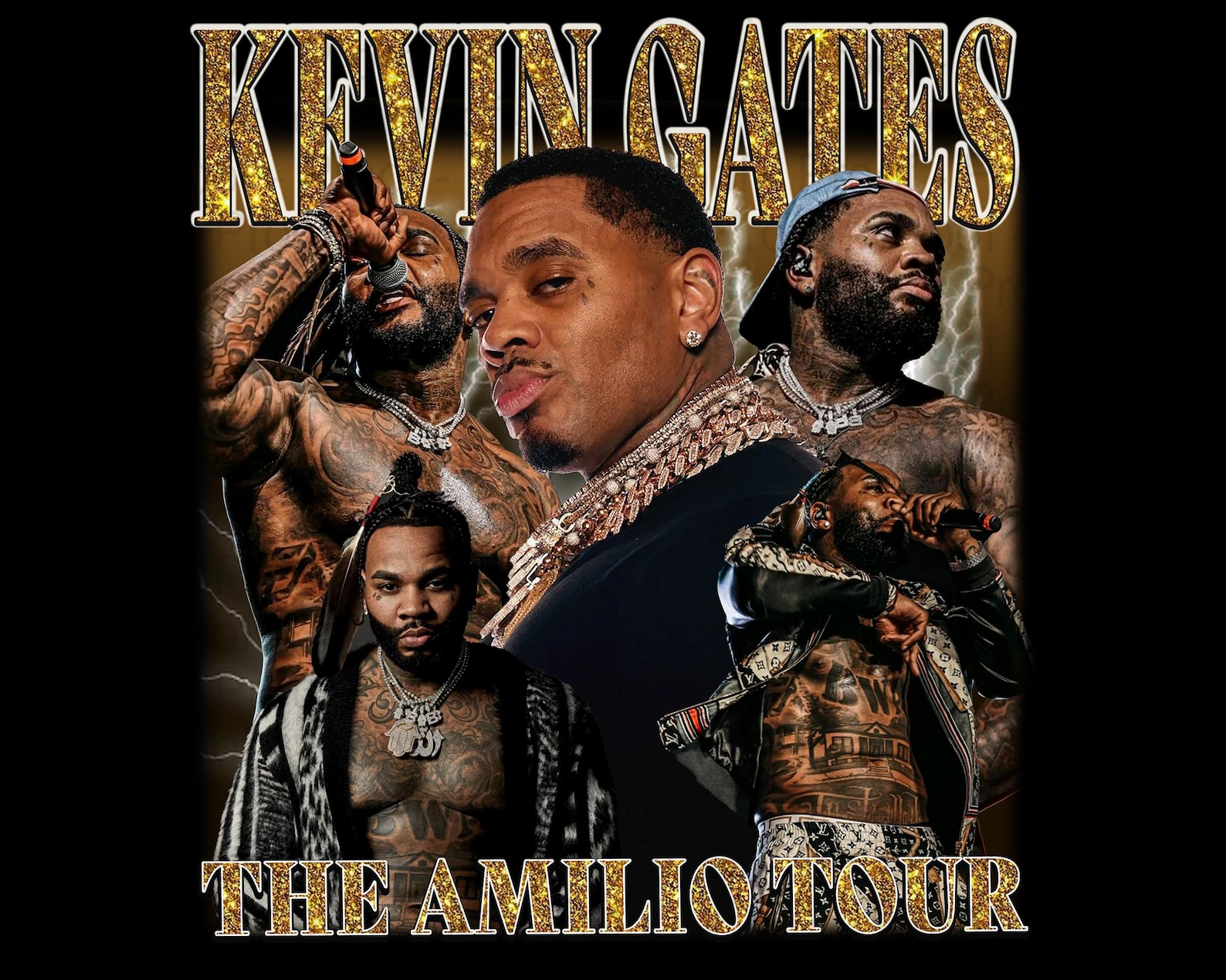 Kevin Gates the Amilio Tour T-shirt PNG Design (digital Download) - Etsy