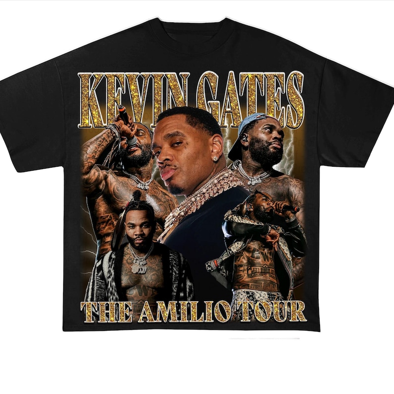 Kevin Gates the Amilio Tour T-shirt PNG Design (digital Download) - Etsy