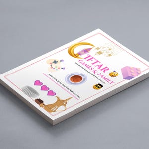 Ramadan Iftar Party Games: Fun Family Bingo, Charades (printable) - Etsy