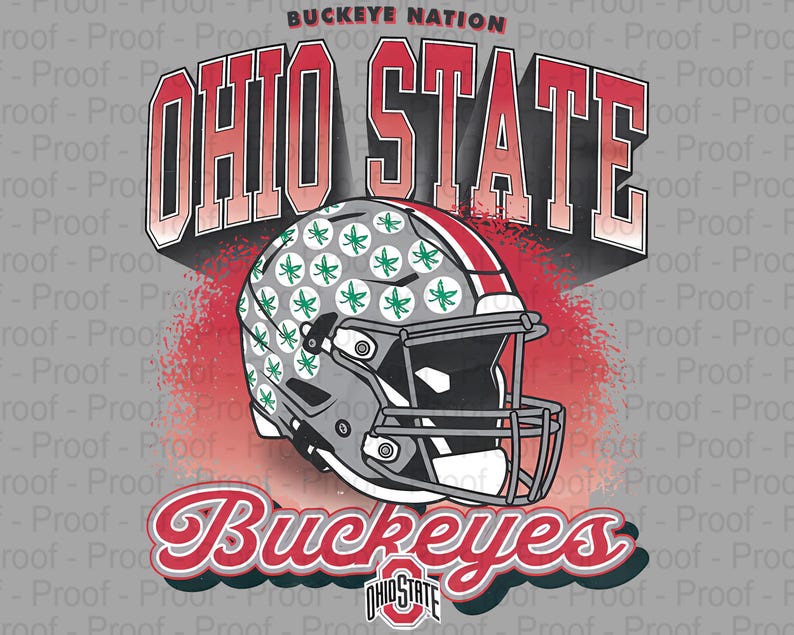 Buckeyes Png, College Football Png, Ohio State Football, Hand Drawn ...