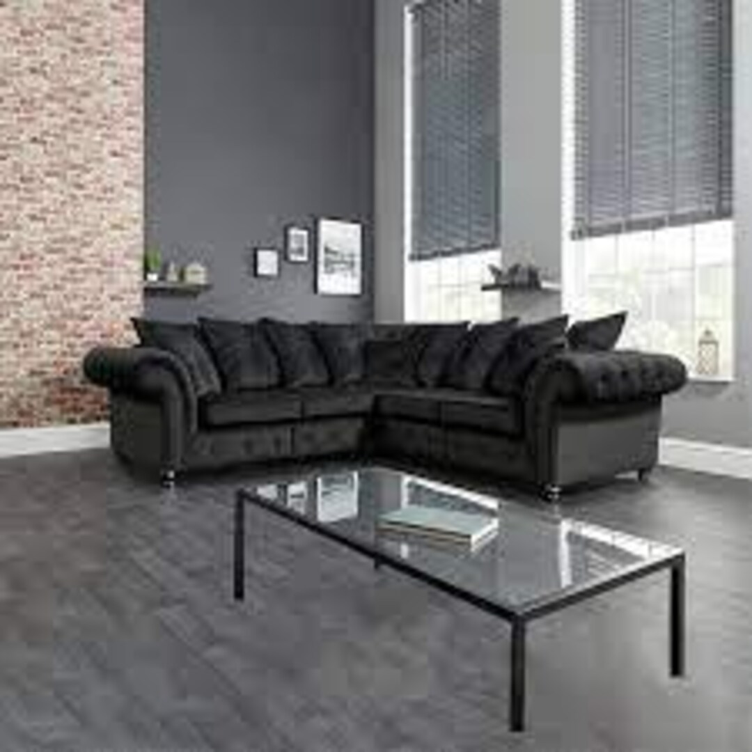 Harrison 5 Seated Corner Sofa ,modern Sectional Sofa, Comfortable ,family Size Couch ,fabric ...