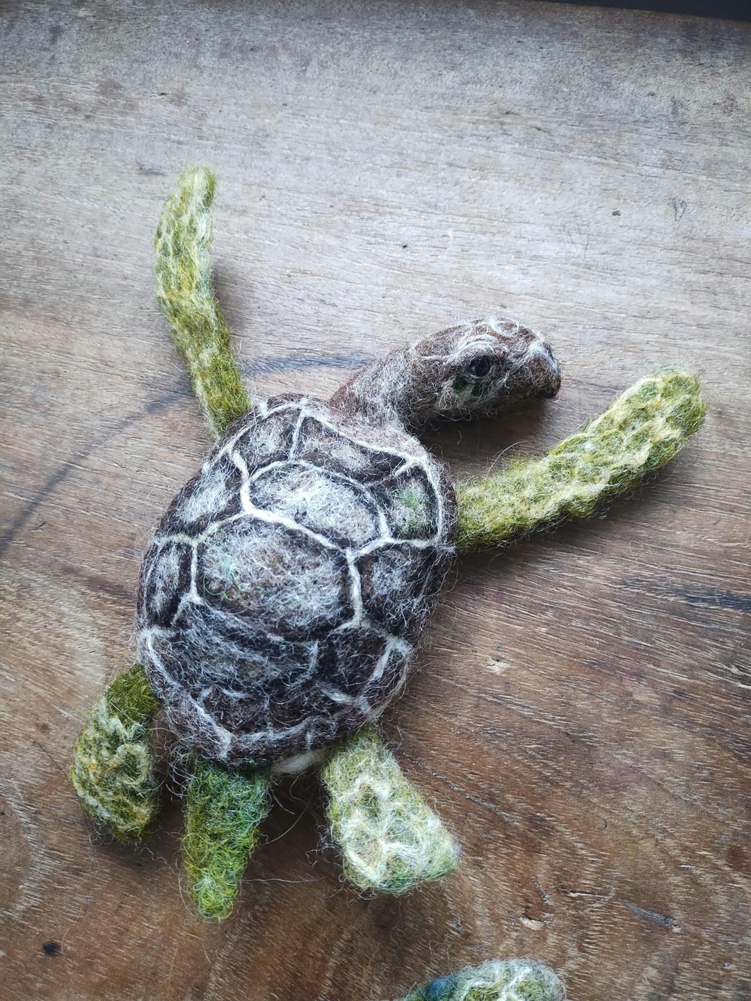Needle Felted Sea Turtle Ready to Ship - Etsy