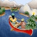 A Canoe Christmas - Etsy