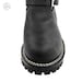 Men’s Black Leather Engineer Boots – Tall Motorcycle Boots With Double ...