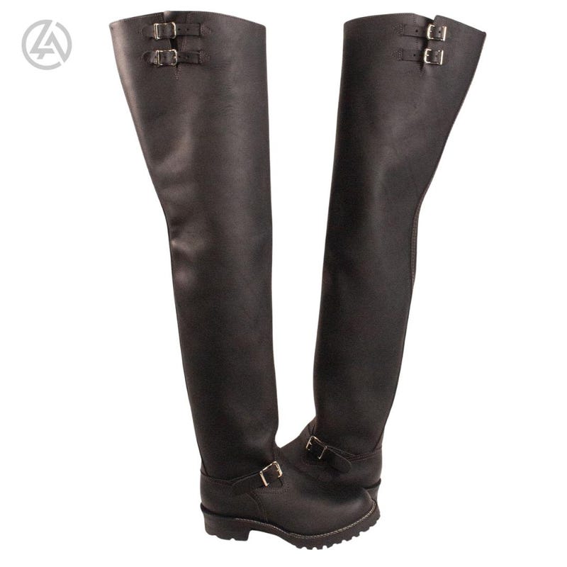Thigh High Boots Buckles - Etsy