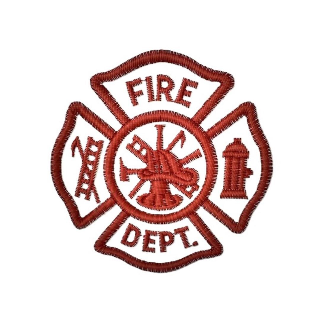 Fire Department. Embroidery Design - Machine Embroidery Instant ...
