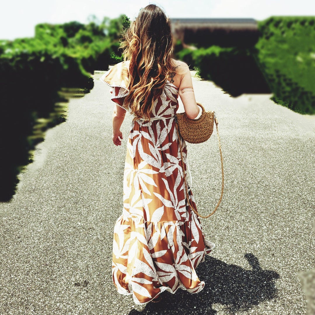 Boho Maxi Dress Pattern – Clara Dress - Etsy