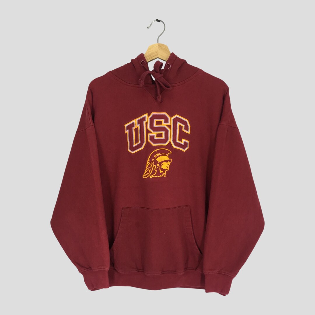 Vintage University of Southern California Maroon Sweater 2xlarge USC ...
