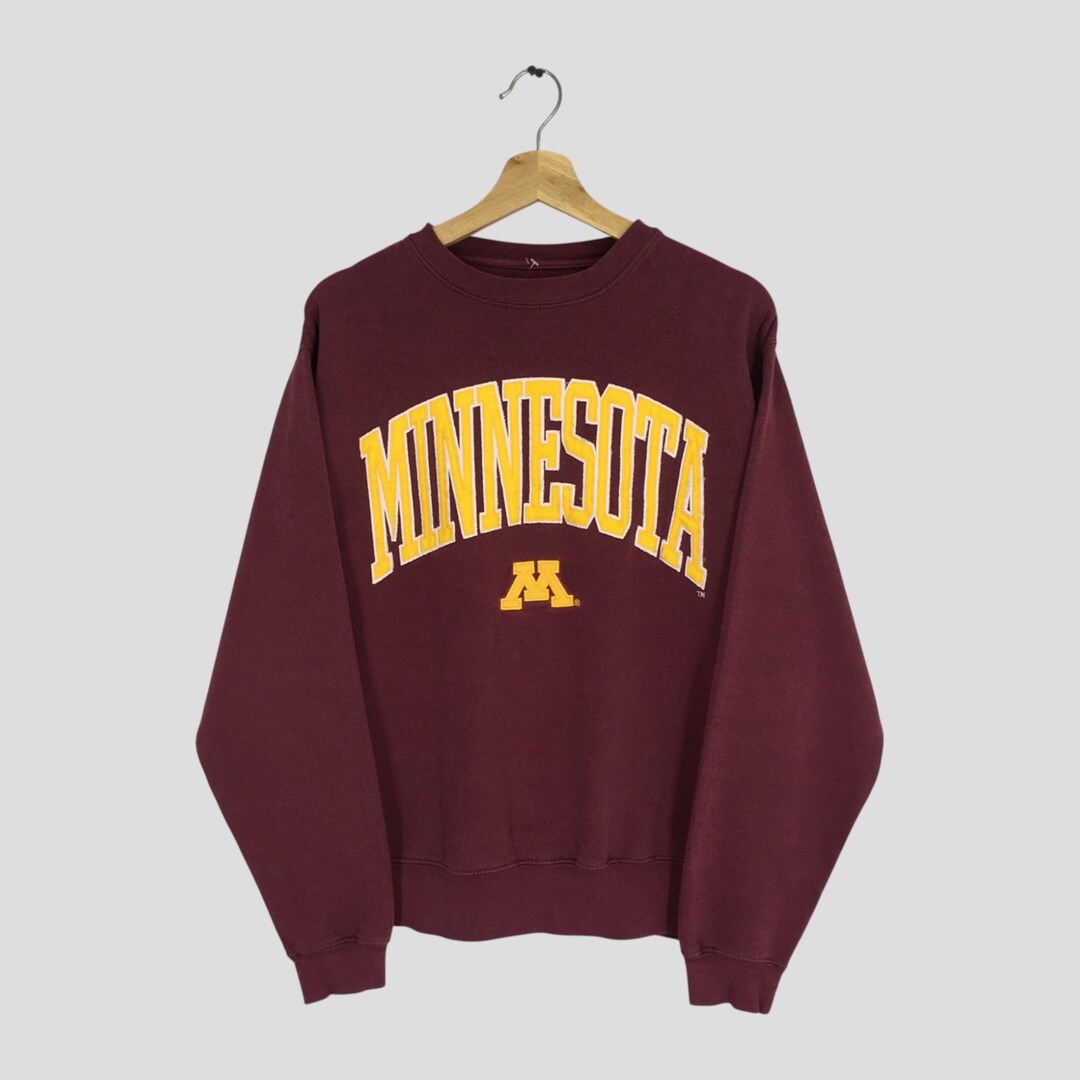 Vintage Minnesota Golden Gophers Ncaa Sweatshirt Medium Minnesota ...