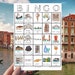 Venice Travel Bingo Card - ONE Card - Printable Game, Instant Download ...