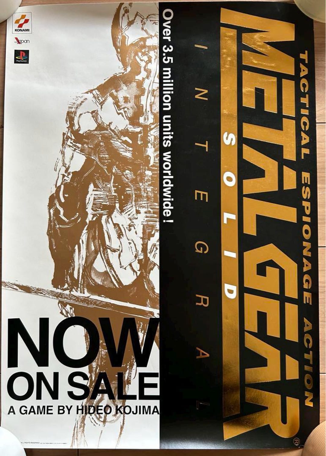 Metal Gear Solid Ps1 Promotional Poster Reprint B2 - Etsy