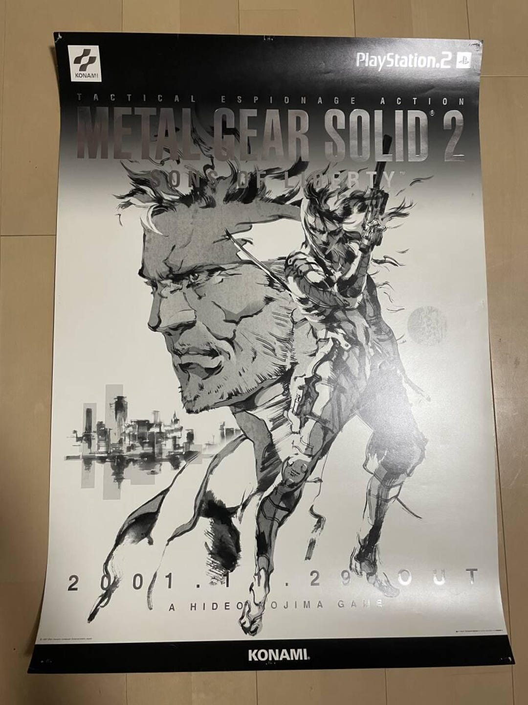 Metal Gear Solid Ps1 Promotional Poster Reprint B2 - Etsy