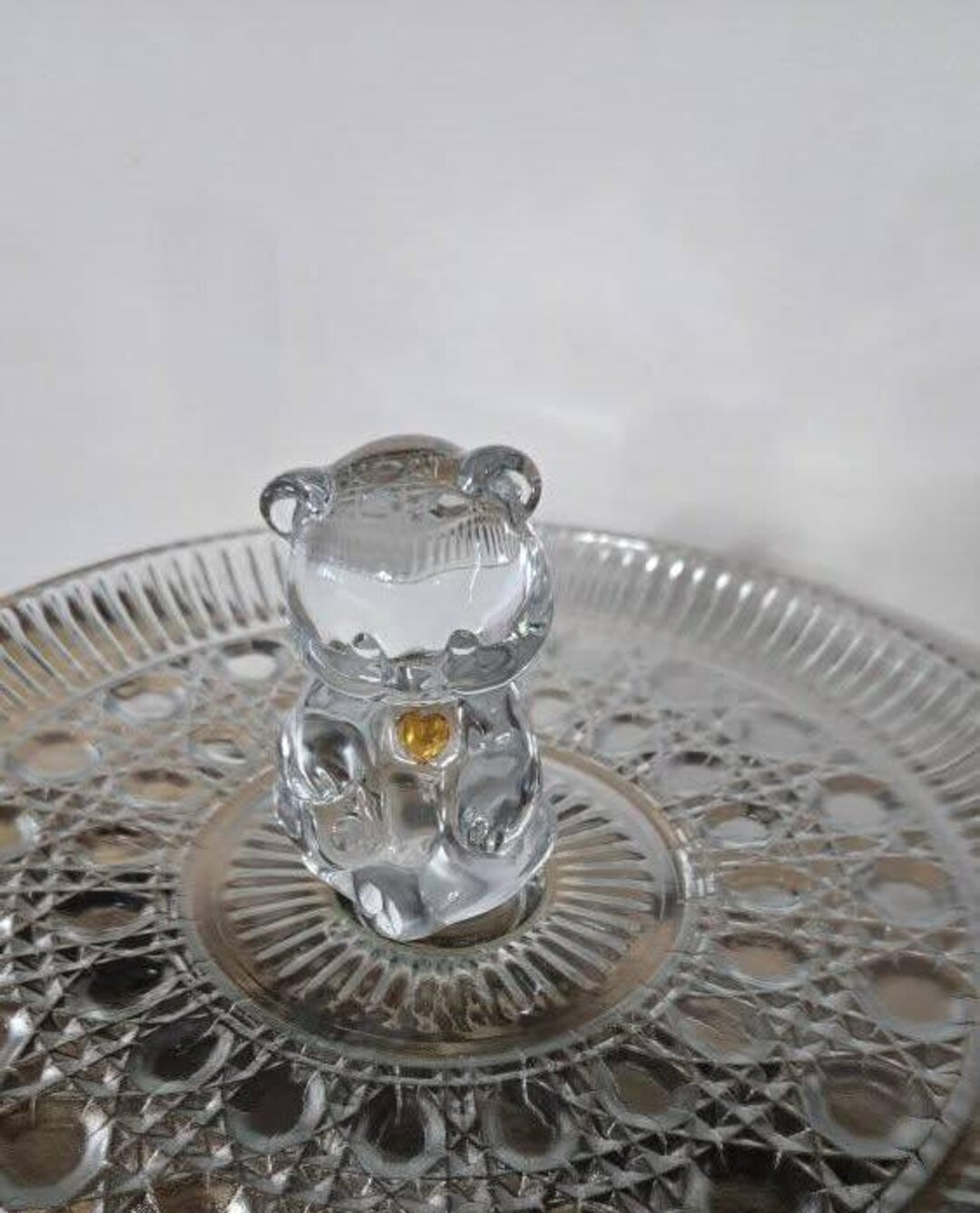 Fenton Bear, Fenton Glass Bear, Vintage Fenton Bear, Vintage Fenton ...