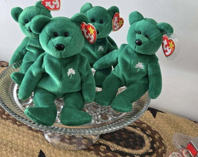Vintage Ty Mcdonald's Beanie Baby Bears Full Collection 1999 Erin ...