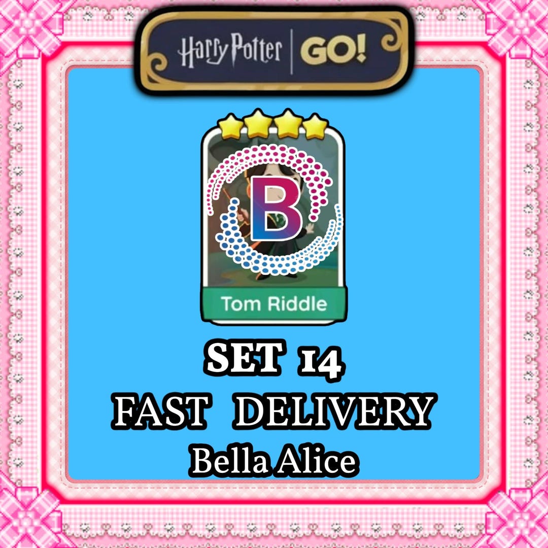 Mogo Tom Riddle | Set 14 - Etsy